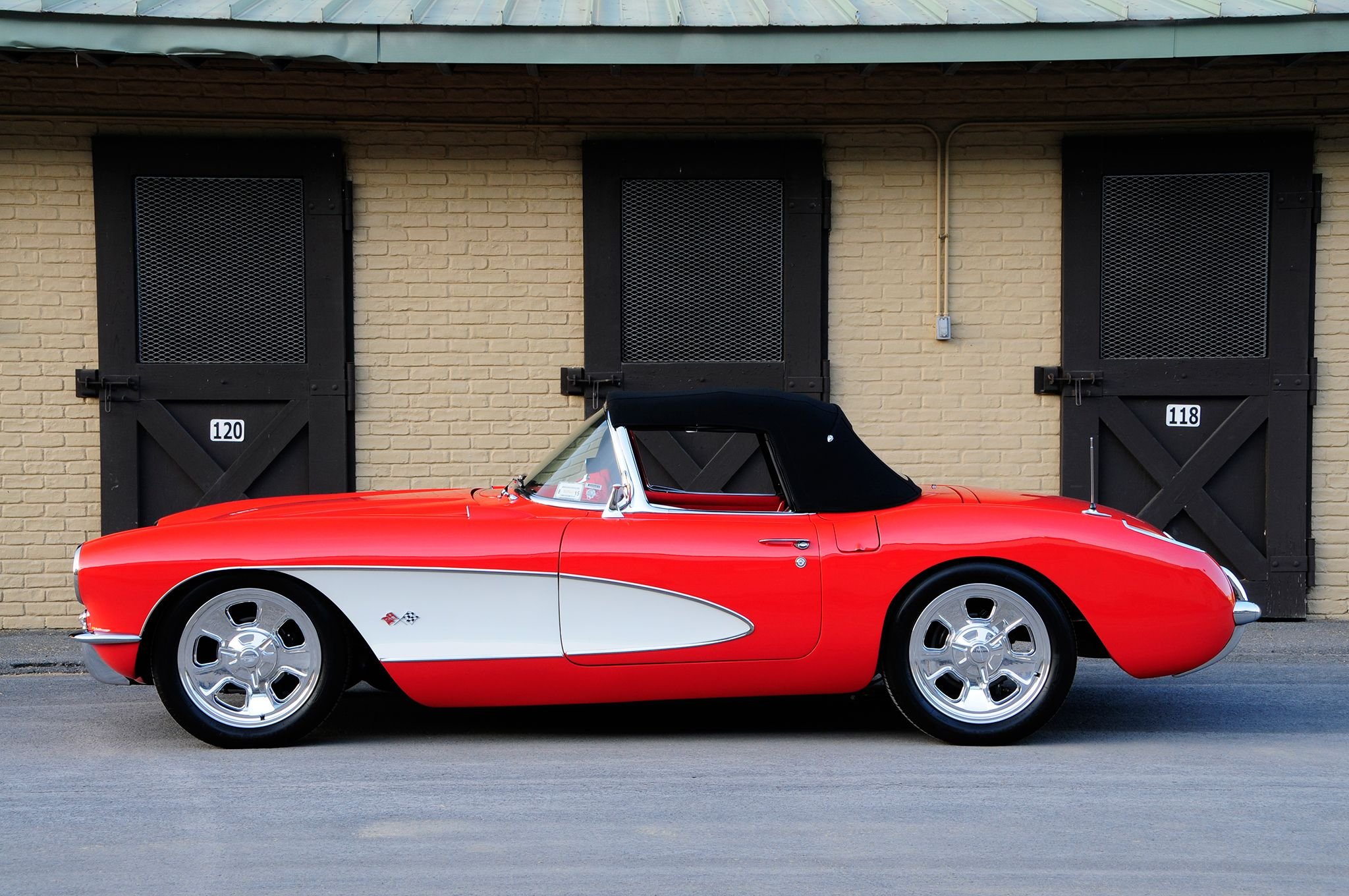 1957, Chevrolet, Chevy, Corvette, Hot, Rod, Streetrod, Street, Rod, Usa ...