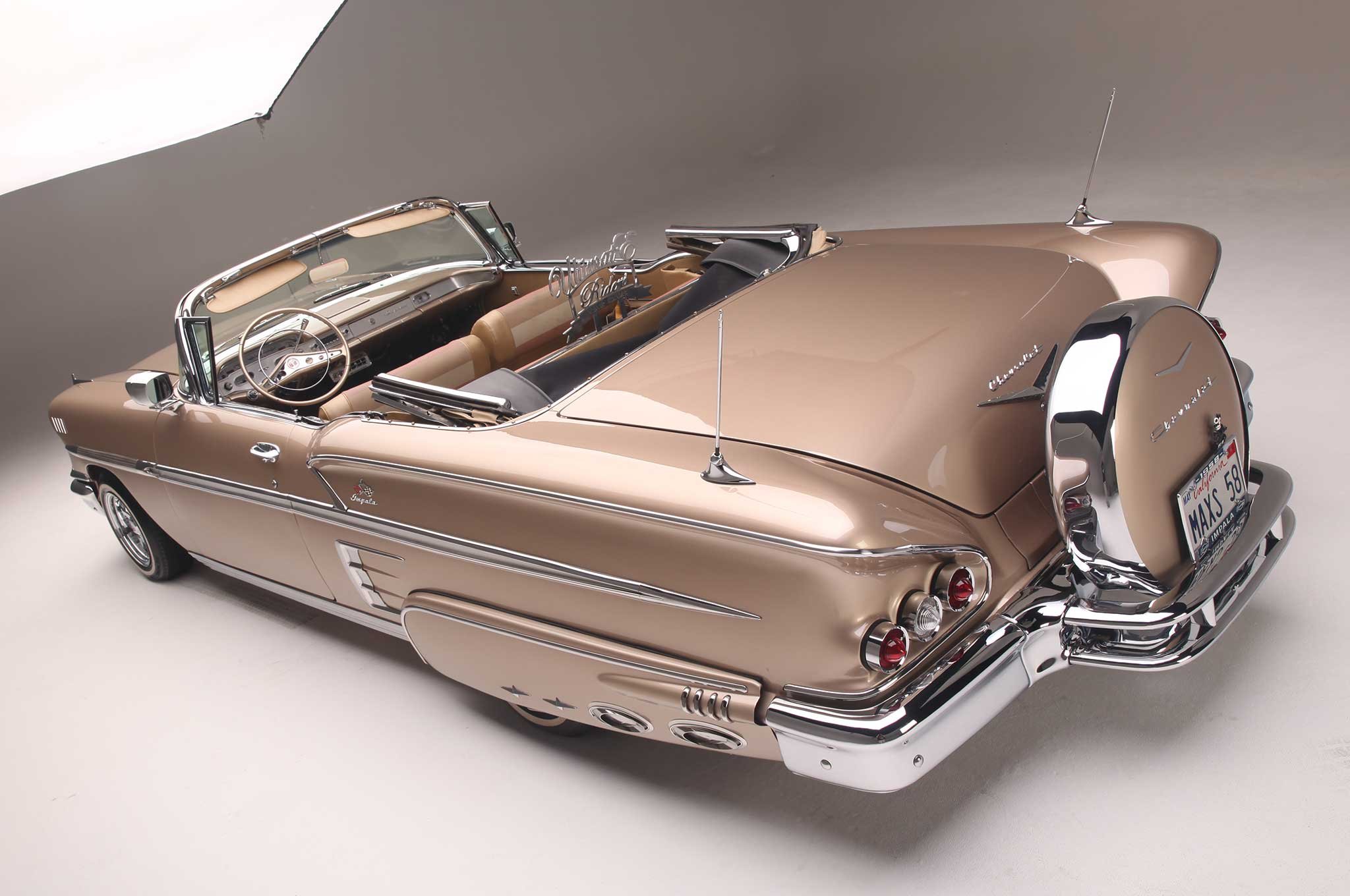 1958, Chevrolet, Impala, Convertible, Custom, Tuning, Hot, Rods, Rod ...