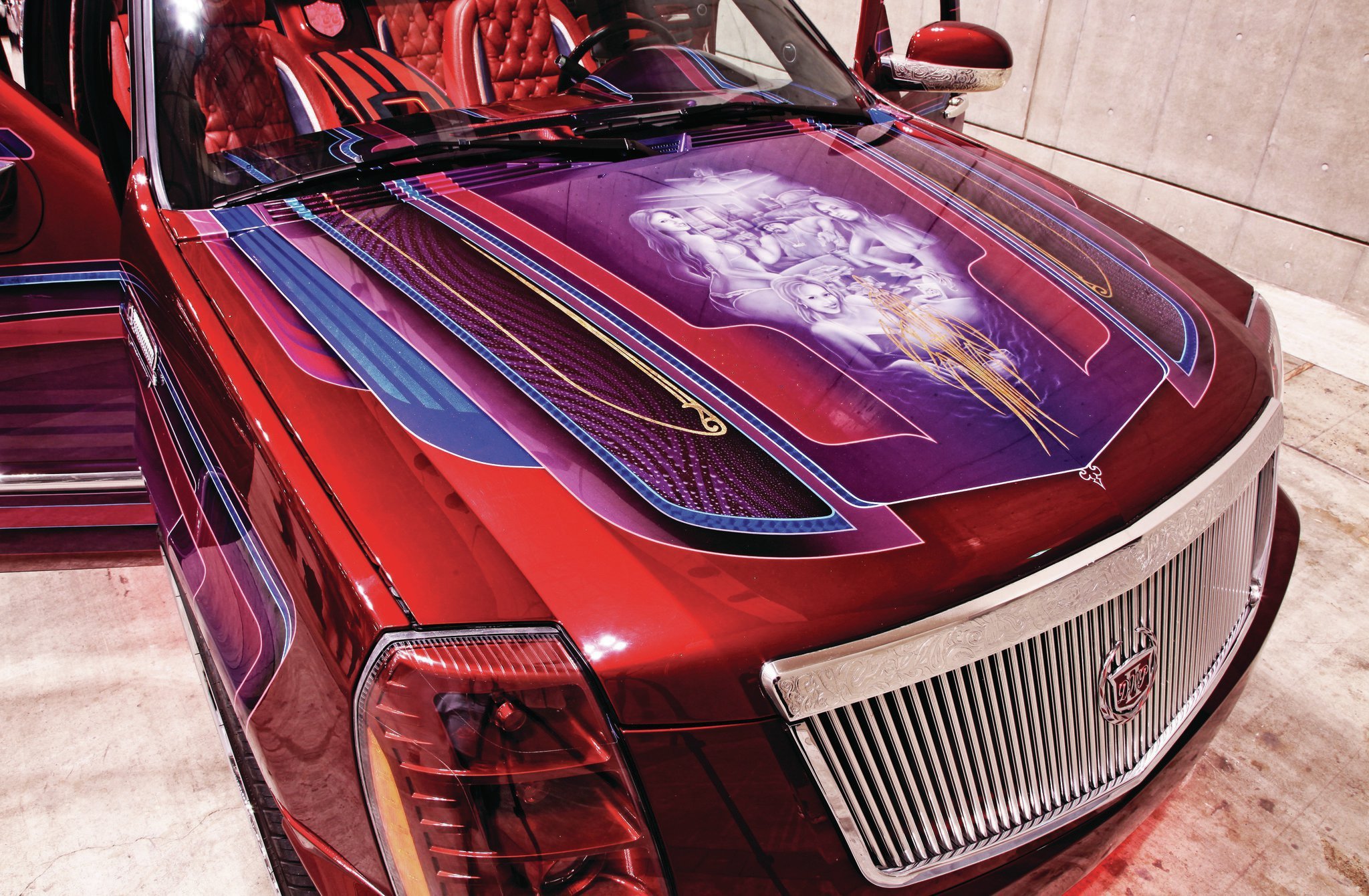 2008, Cadillac, Escalade, Ext, Custom, Suv, Truck, Tuning, Hot, Rods ...