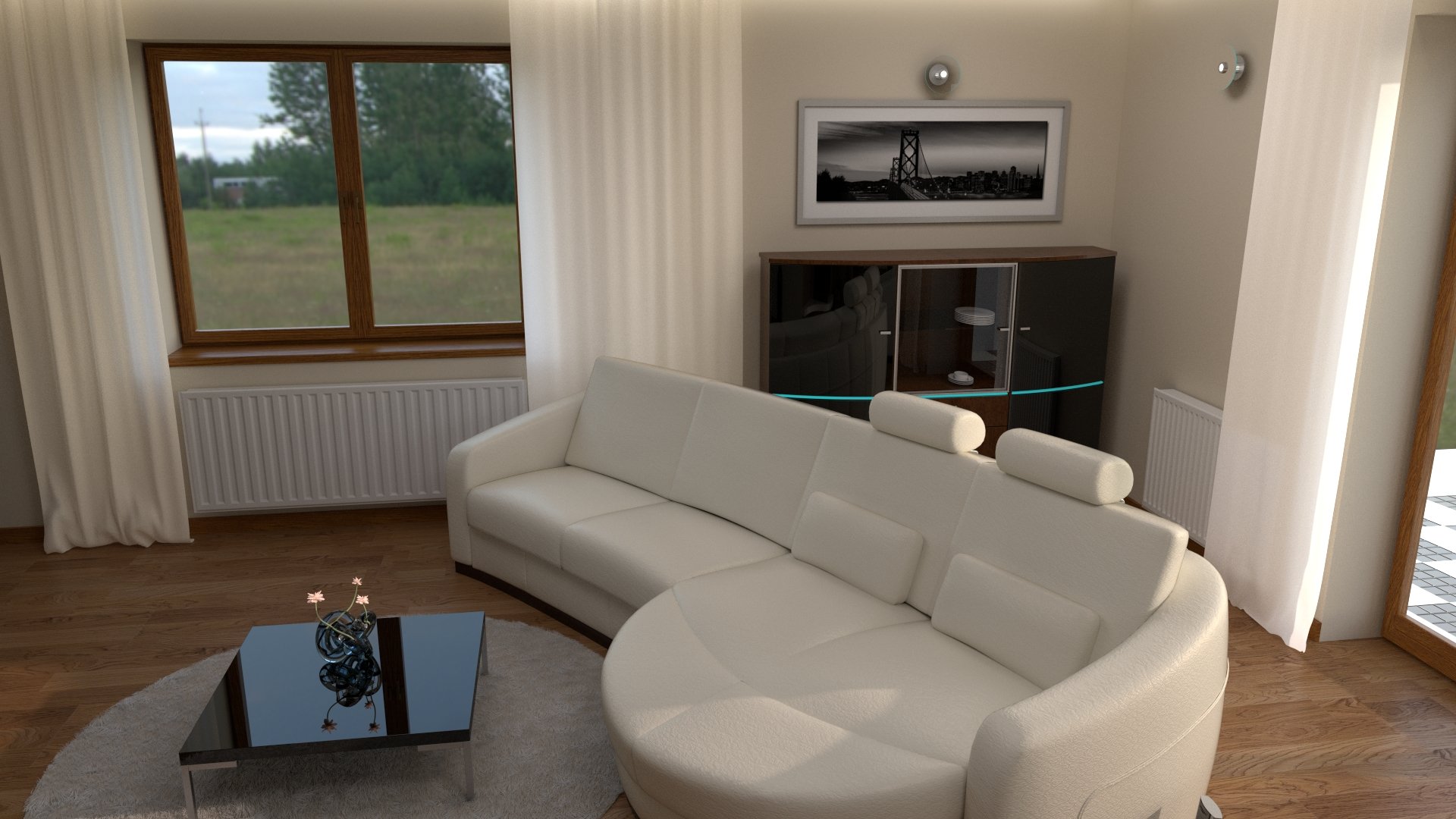 interior, Design, Room, Furniture, Architecture, House, Condo ...