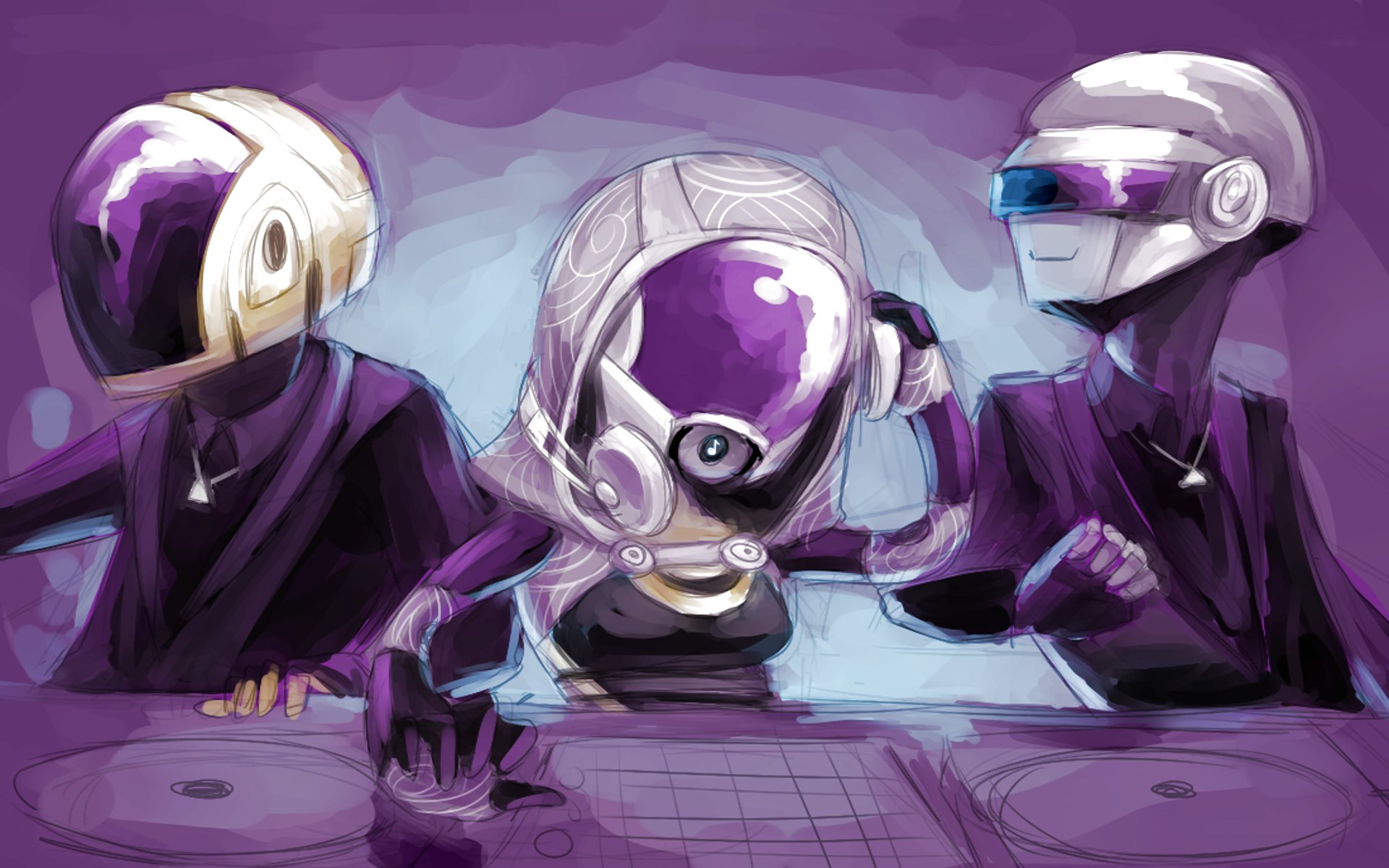 daft, Punk, Dubstep, Electro, House, Dance, Disco, Electronic, Robot ...