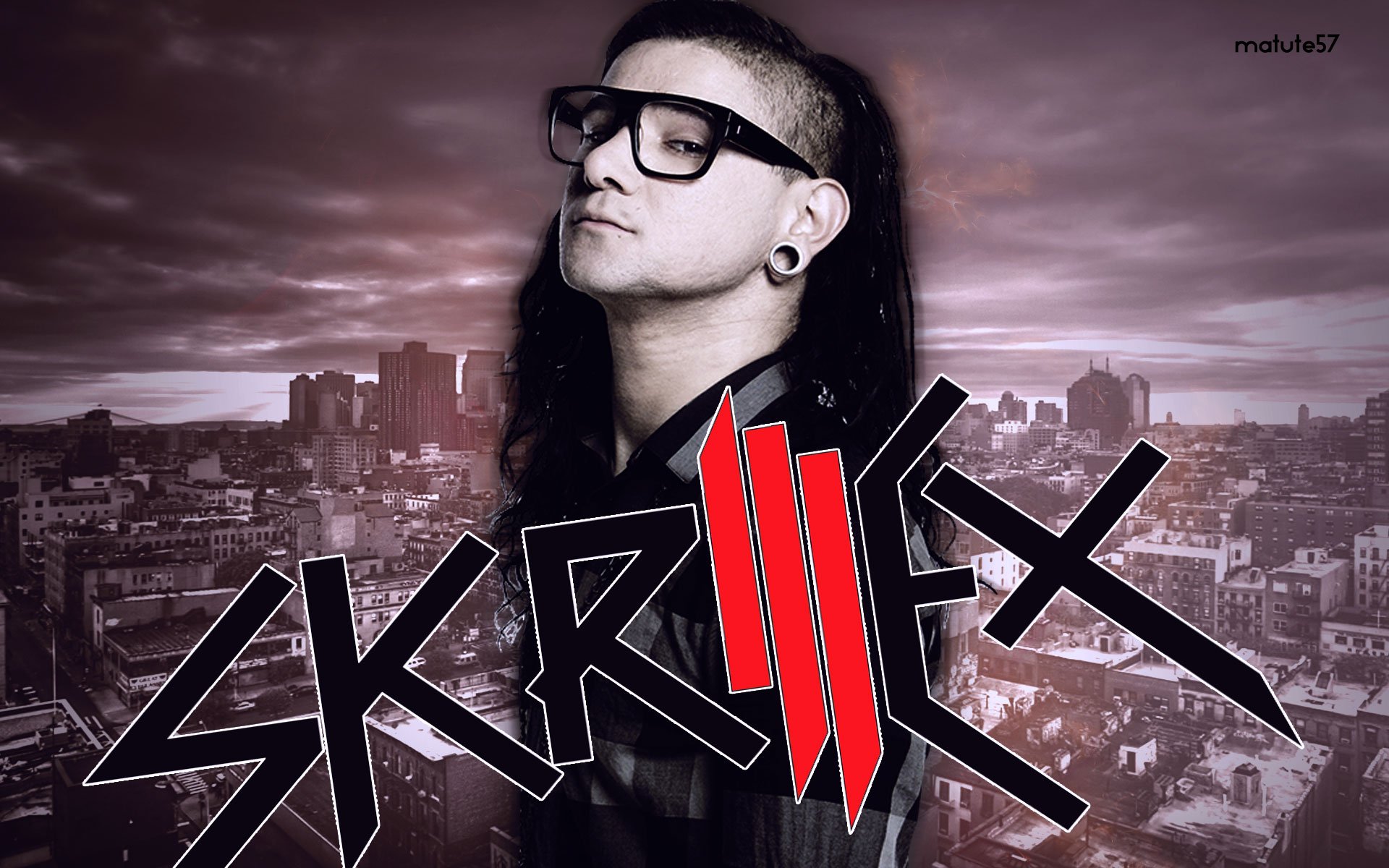 skrillex, Dubstep, Electro, House, Dance, Disco, Electronic, Robot ...