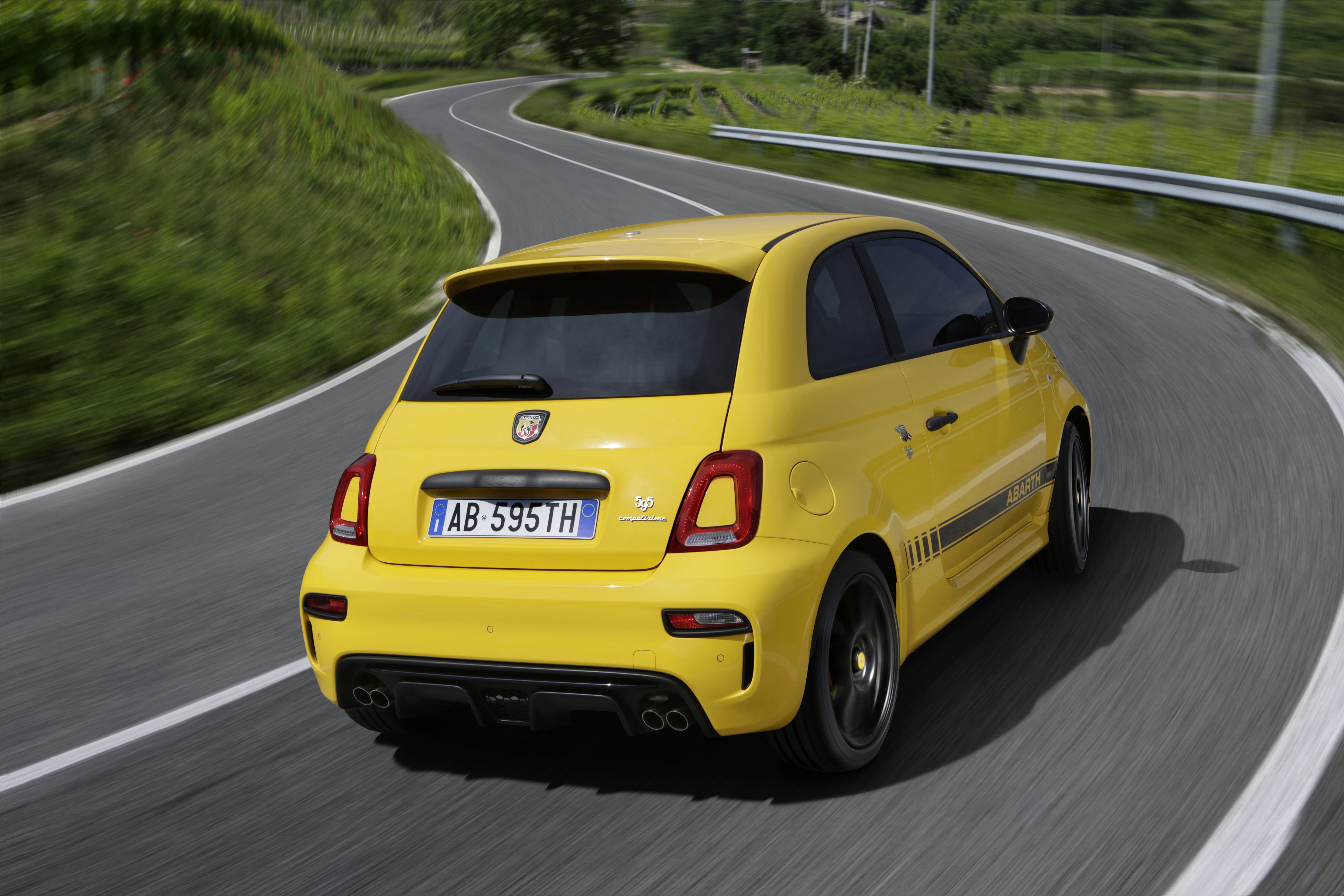 2016, Abarth, 595, Competizione, Fiat, Tuning Wallpapers HD / Desktop ...