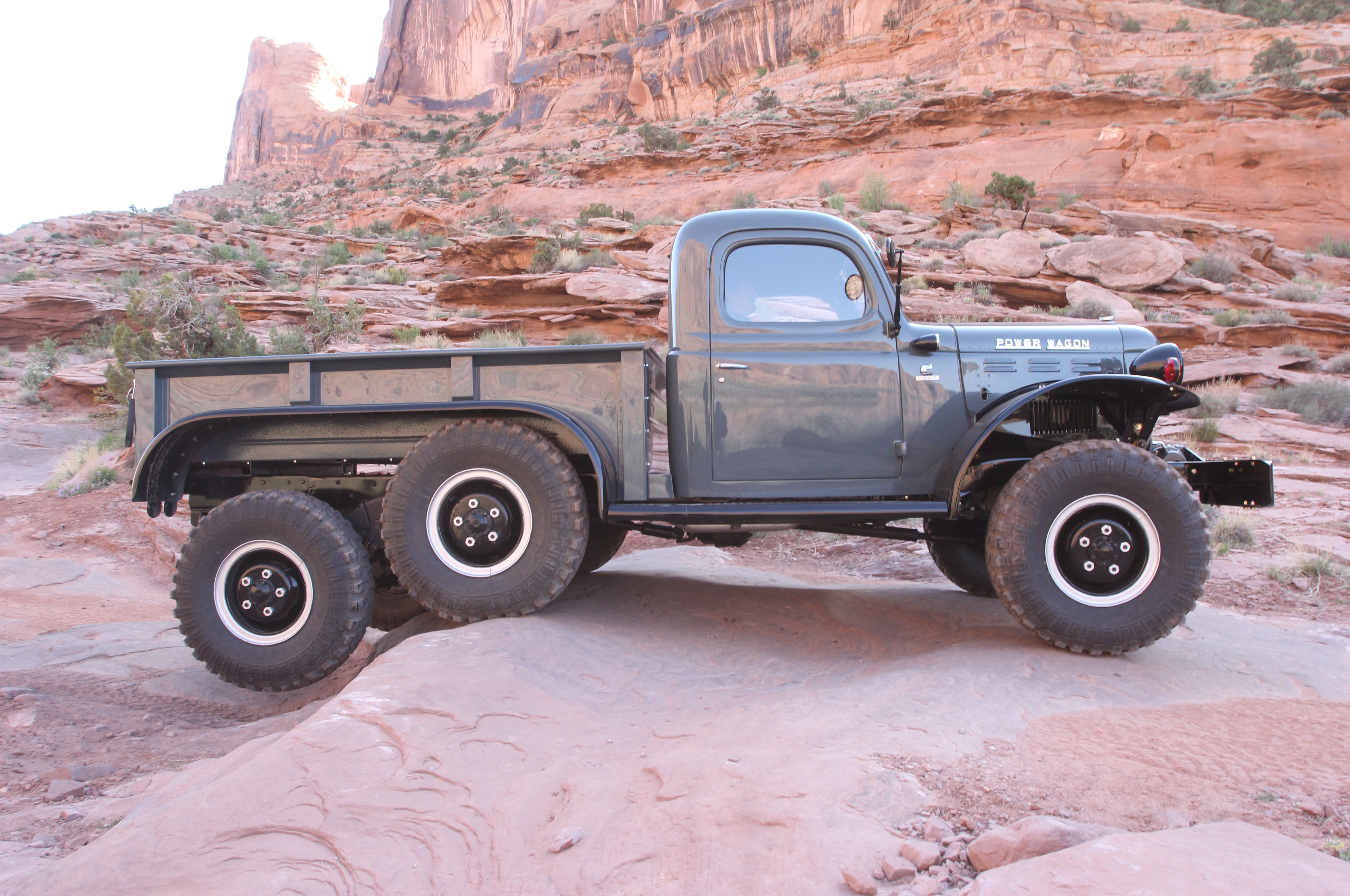 1942, Dodge, Power, Wagon, 6x6, Moab, Offroad, 4x4, Custom, Truck ...