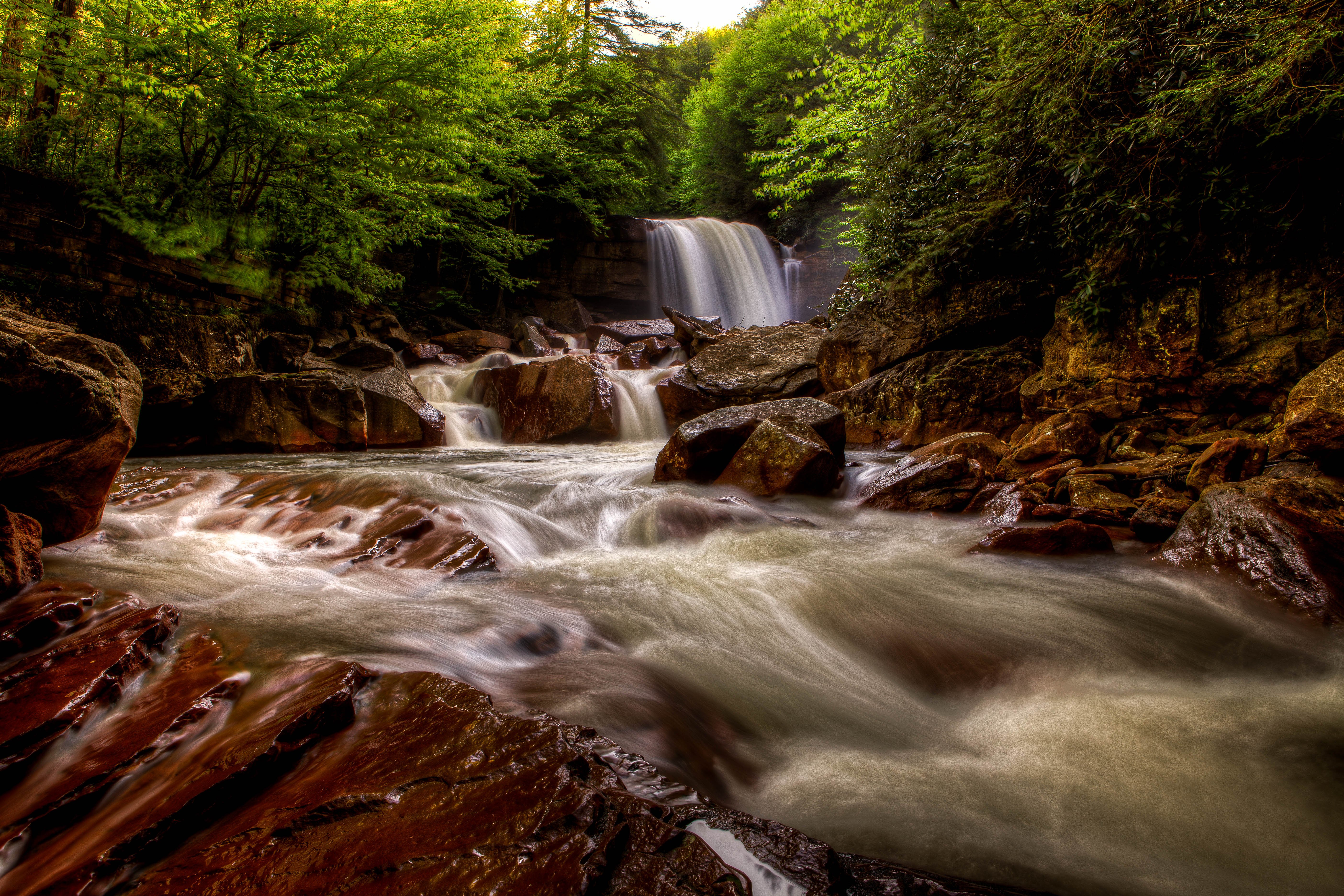 waterfalls, Rivers, Usa, Douglas, Falls, North, Fork, Blackwater, River ...