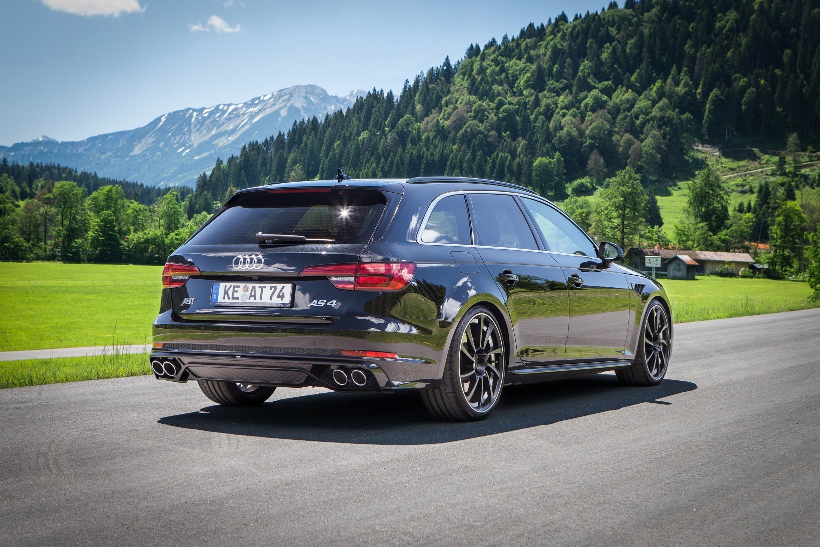 abt, As4, Avant, Wagon, Cars, Audi, Black, Modified, b9 , 2016 ...