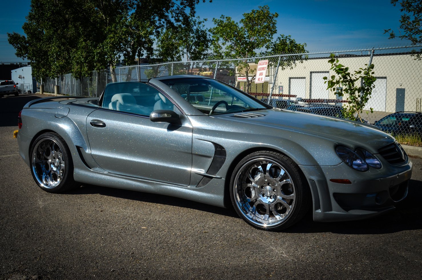 , Mercedes, Sl55, Amg, Zr, Auto, Cars, Modified Wallpapers HD / Desktop ...