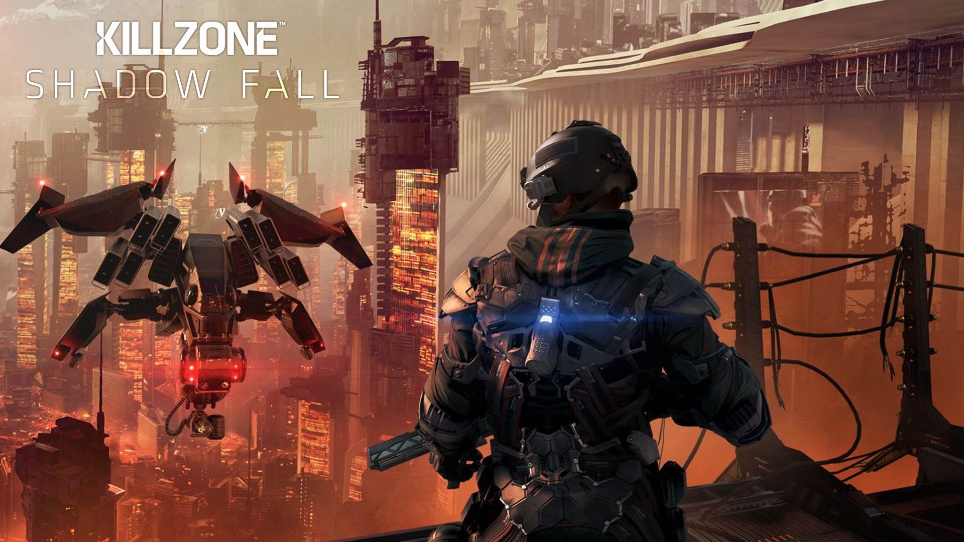 killzone, Shadow, Fall, Warrior, Soldier, Sci fi, Weapon, Gun, Mecha ...