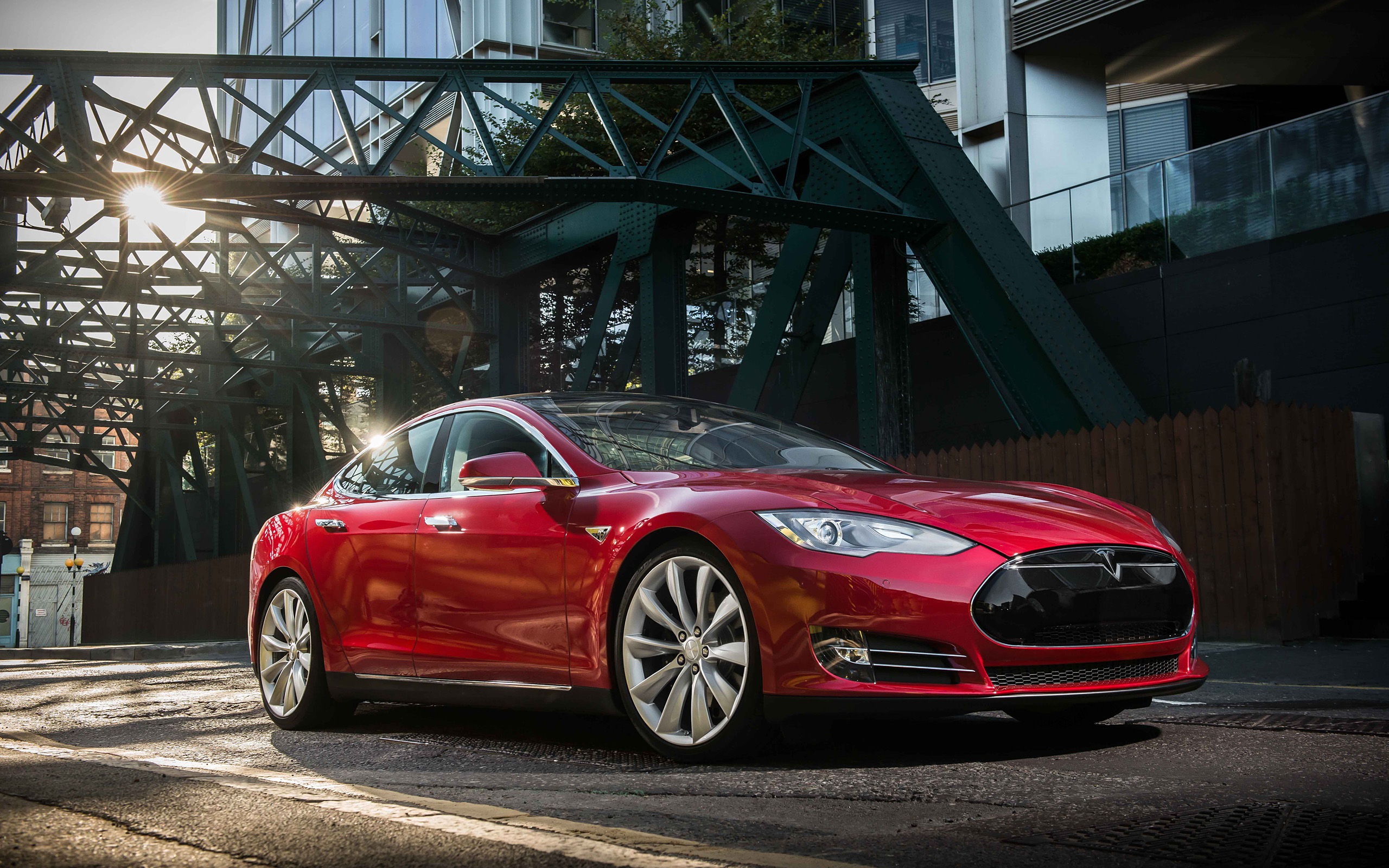 2014, Tesla, Model, S, Supercar Wallpapers HD / Desktop and Mobile ...