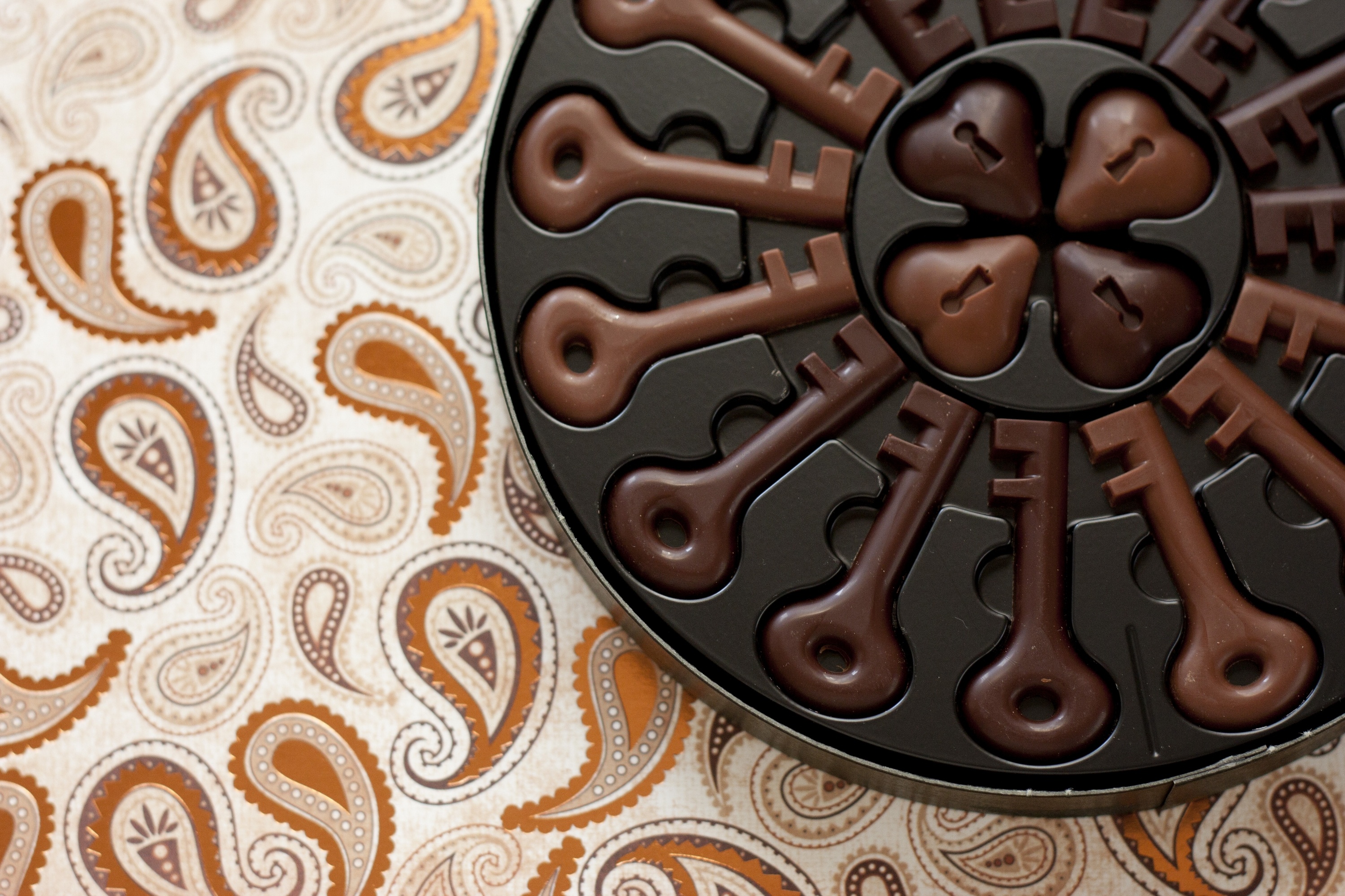 chocolate, Keys, Hearts Wallpapers HD / Desktop and Mobile Backgrounds