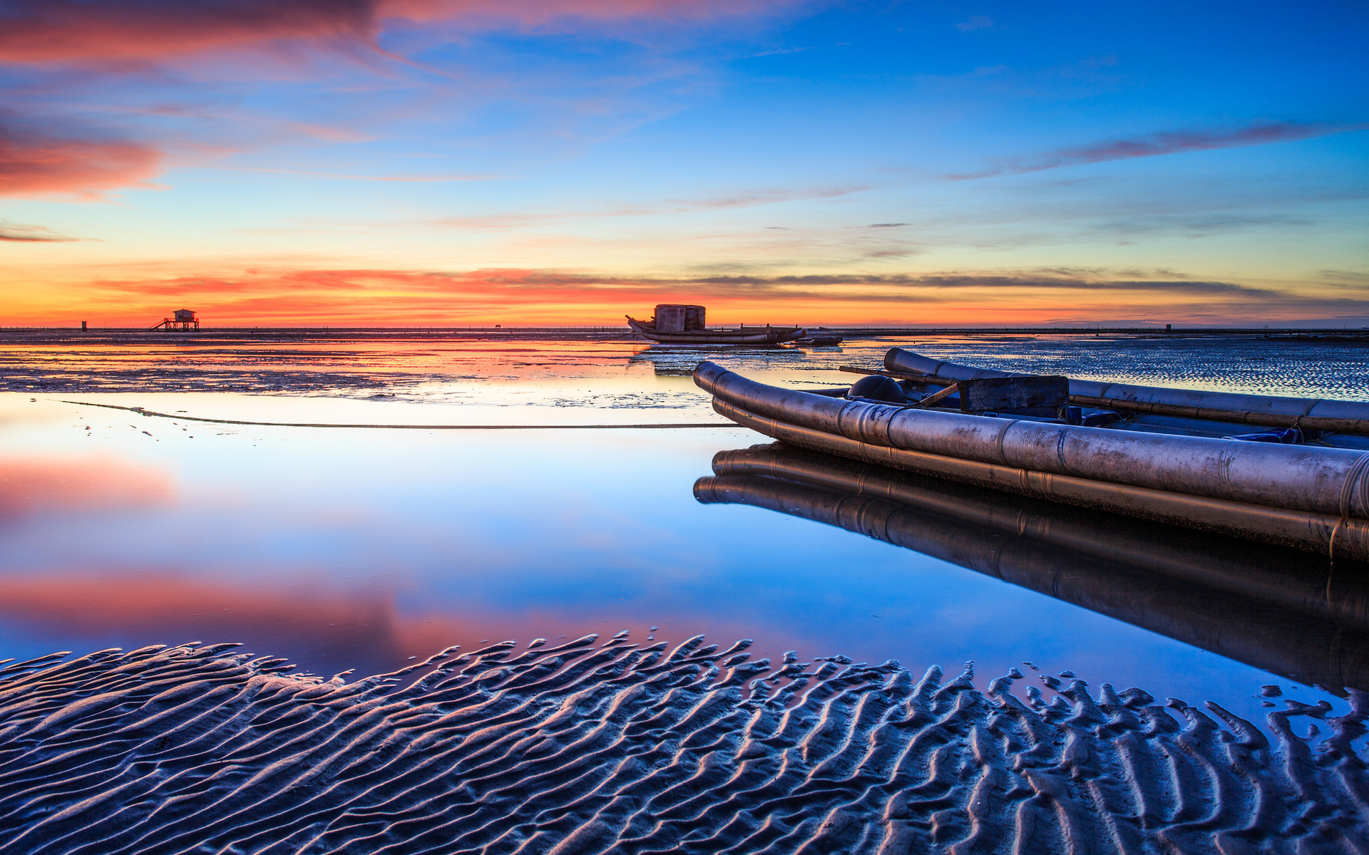 nature, Landscapes, Beaches, Ocean, Sea, Water, Reflecrion, Color, Sand ...