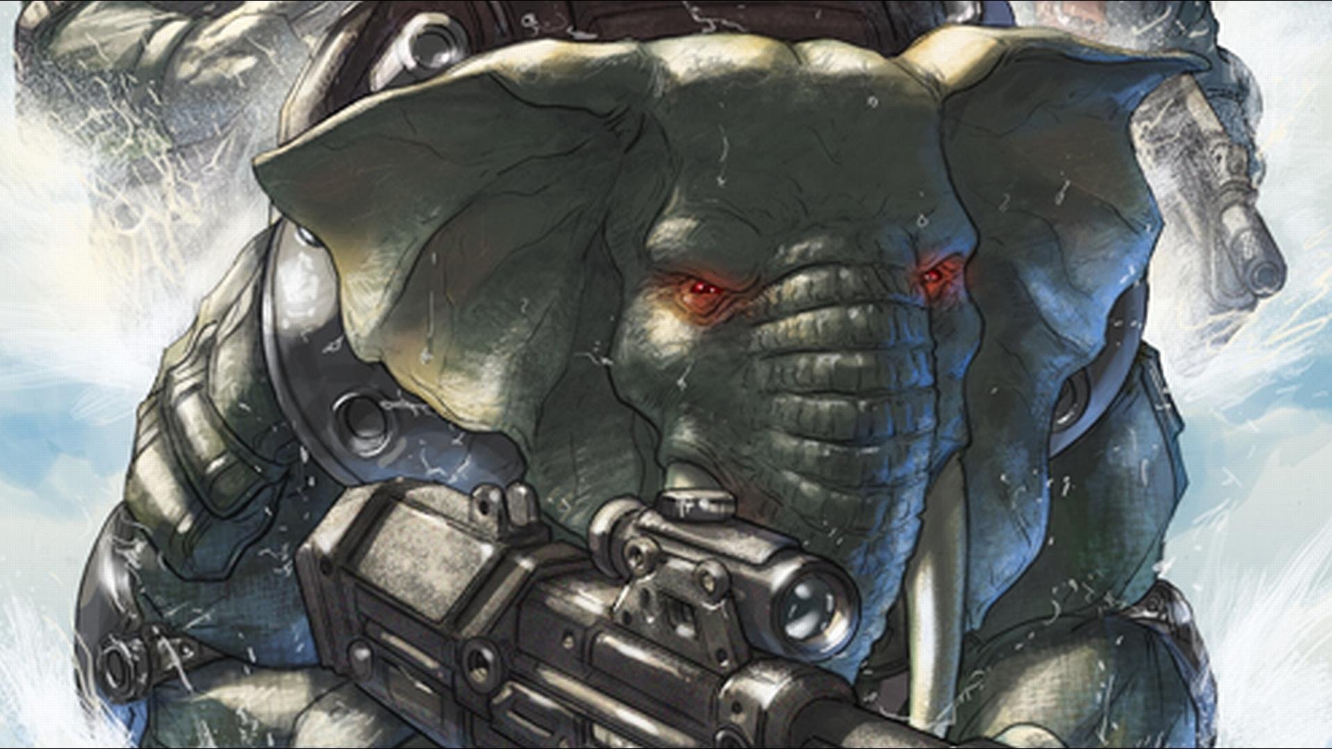 elephant, Men Wallpapers HD / Desktop and Mobile Backgrounds