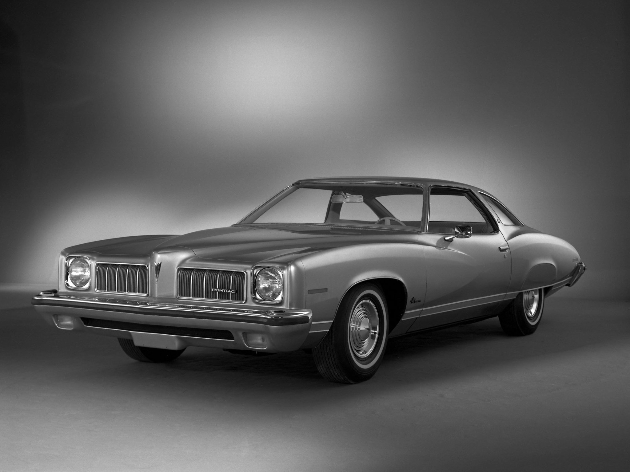1973, Pontiac, Luxury, Lemans, Colonnade, Hardtop, Coupe, g37 , Classic ...