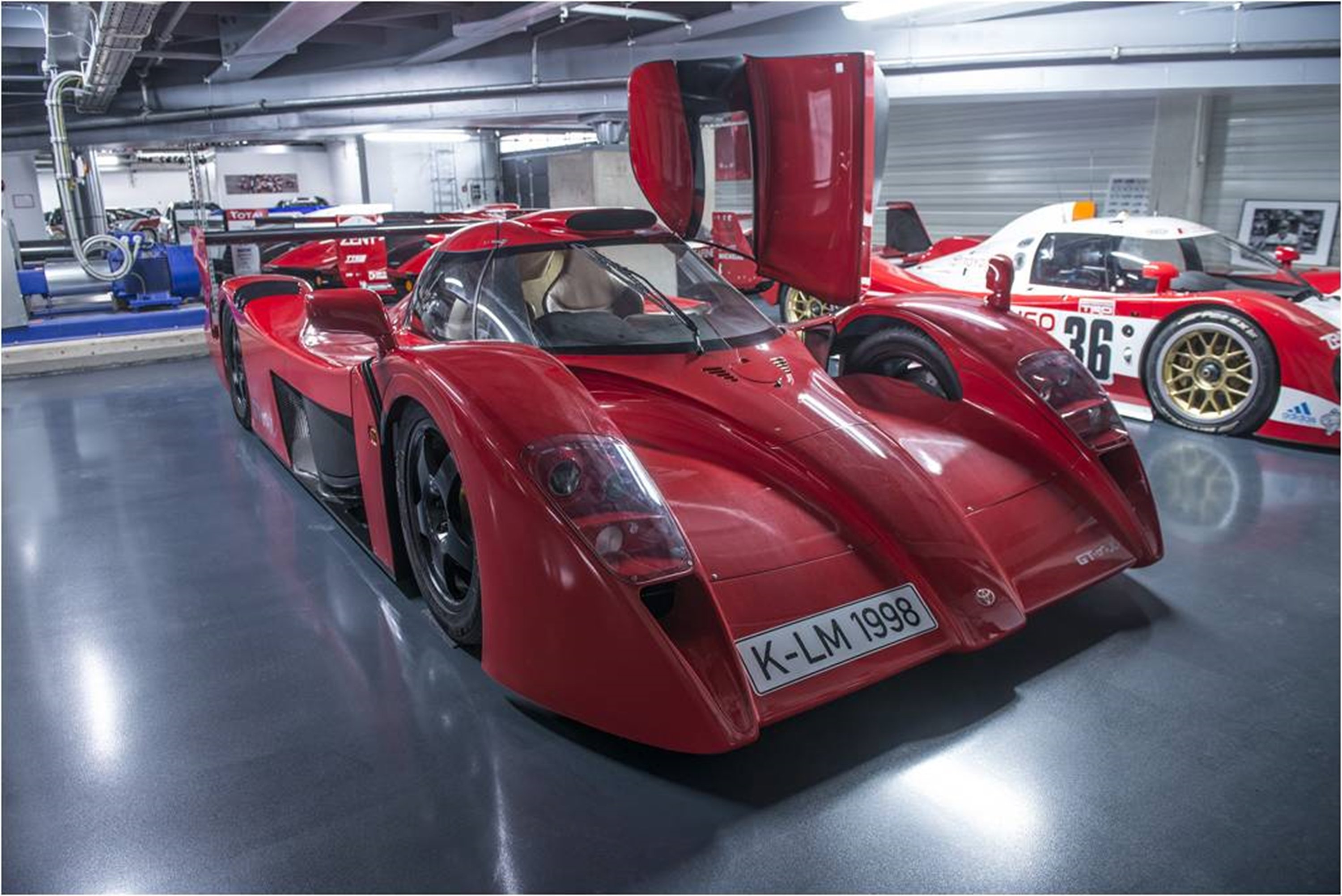 the, Very, Rare, Toyota, Gt one, Road, Car, In, The, Toyota, Motorsport ...