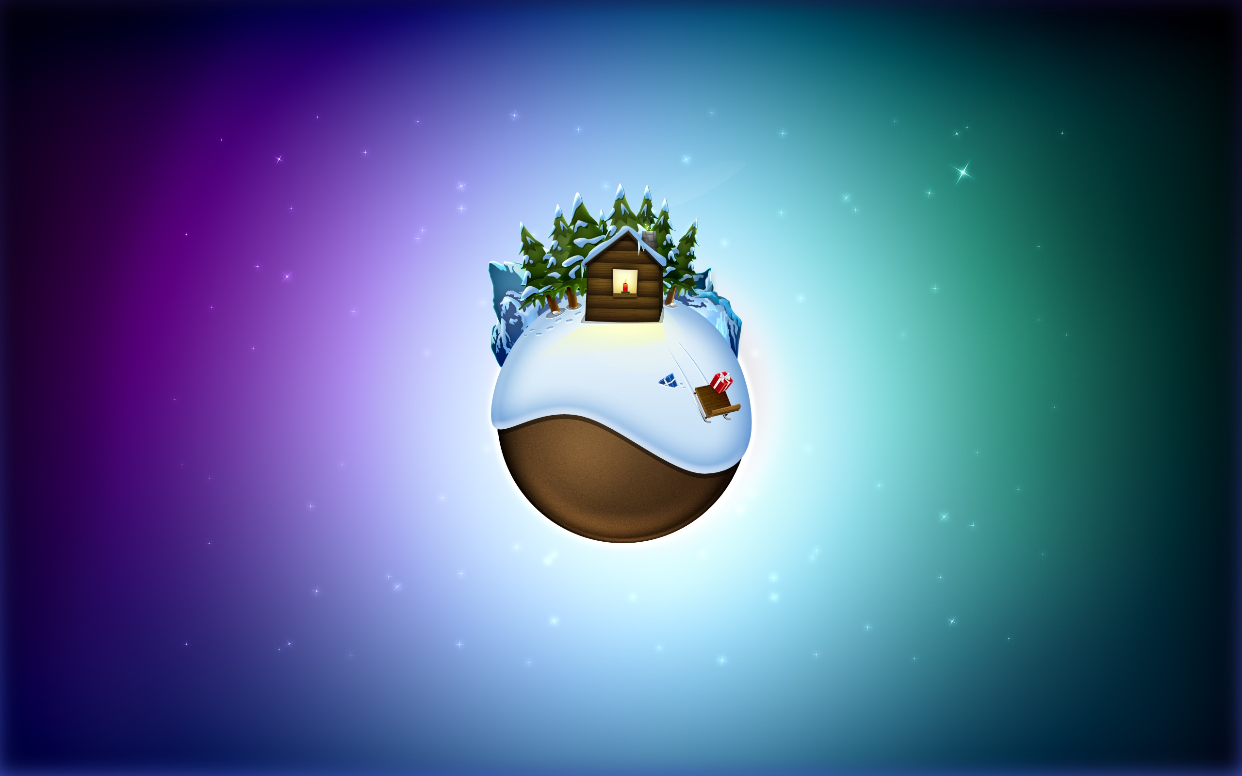 xmas, Planet Wallpapers HD / Desktop and Mobile Backgrounds