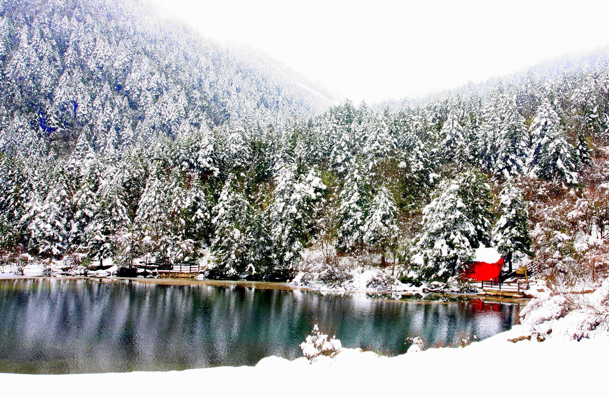 hiver, Neige, Montagne, Snow, Nature, Landscapes, Frozen, Winter ...