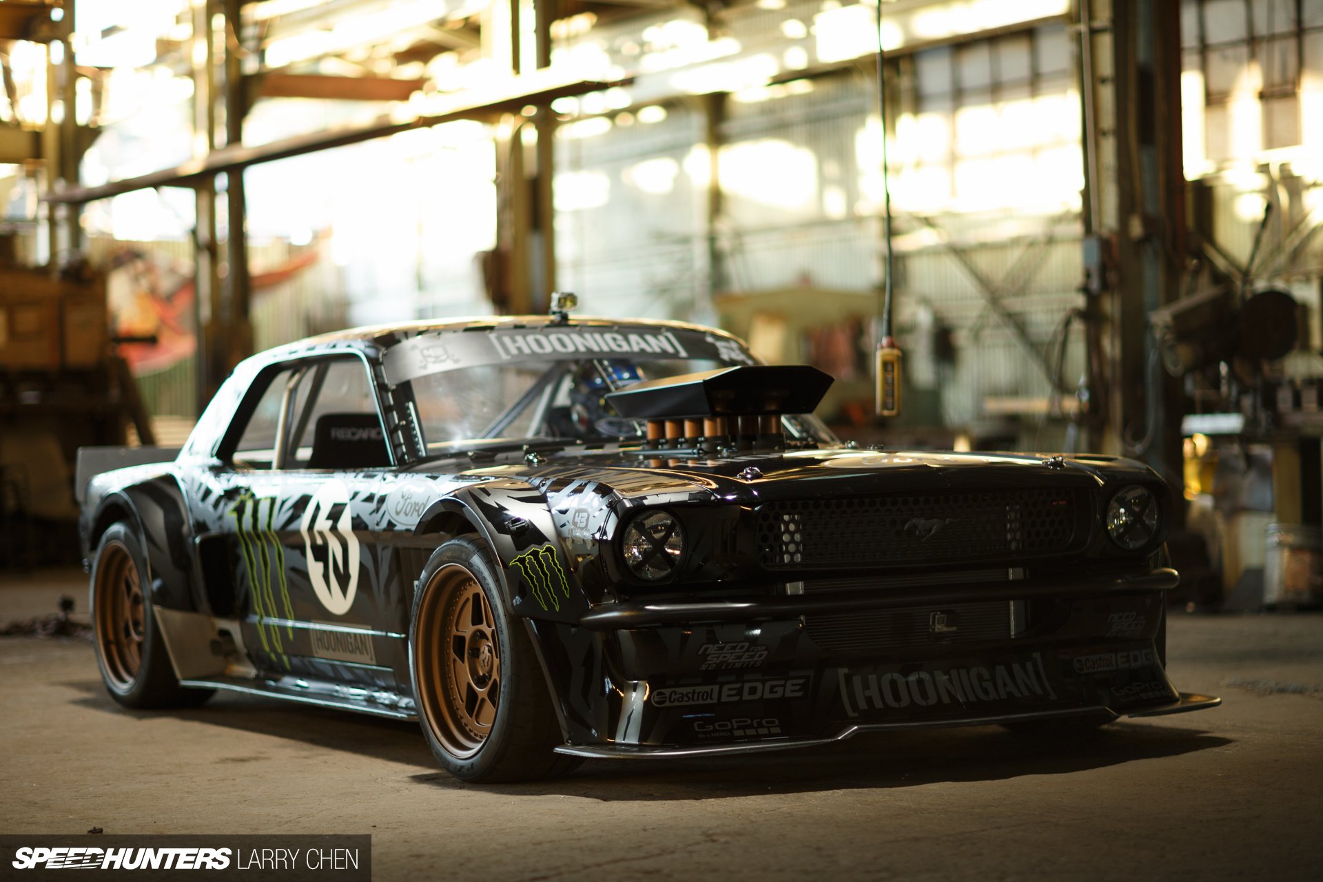 1965, Ford, Mustang, Hoonigan, Asd, Gymkhana seven, Drift, Hot, Rod ...