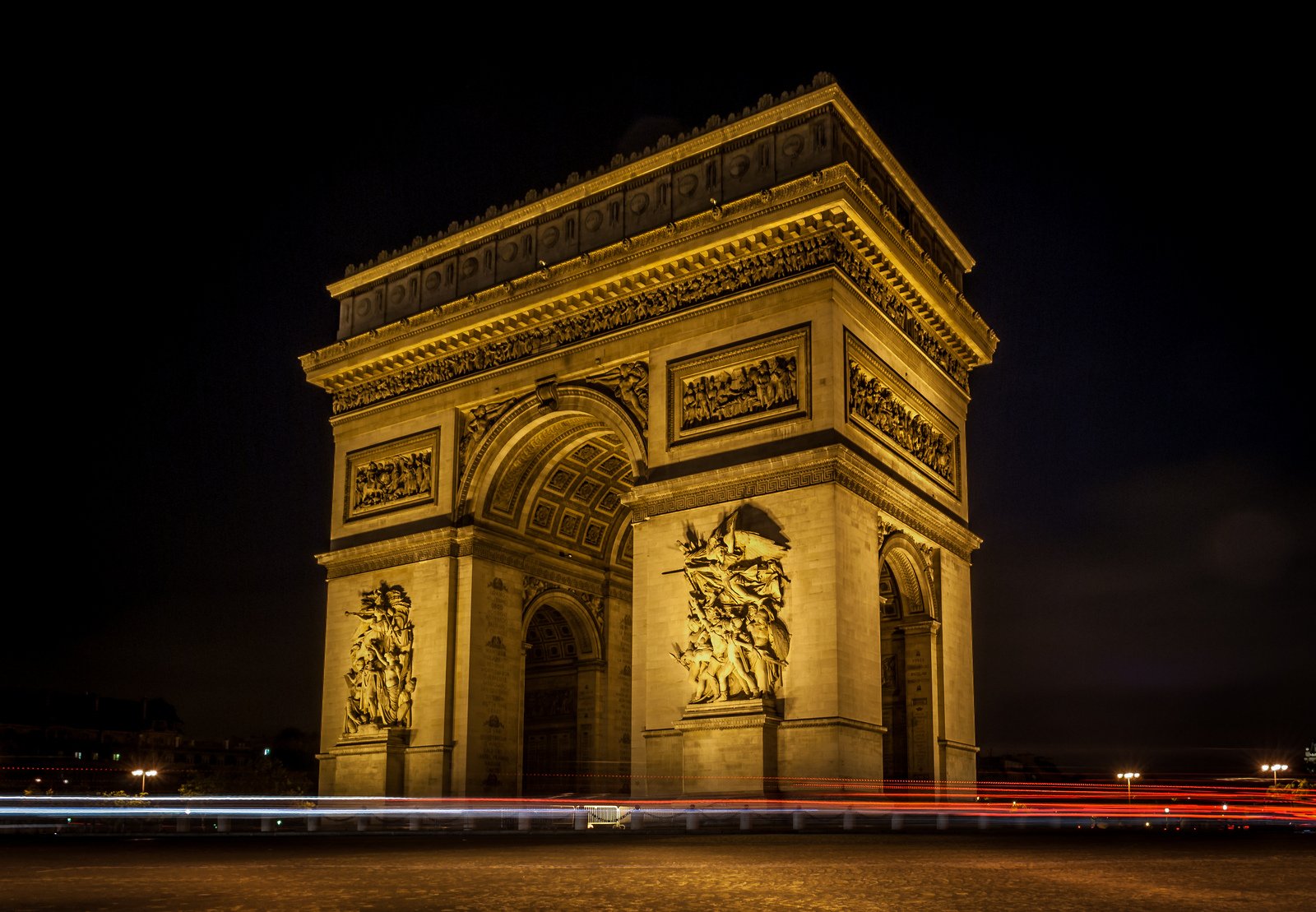 architecture, Cities, France, Light, Towers, Monuments, Night, Panorama ...