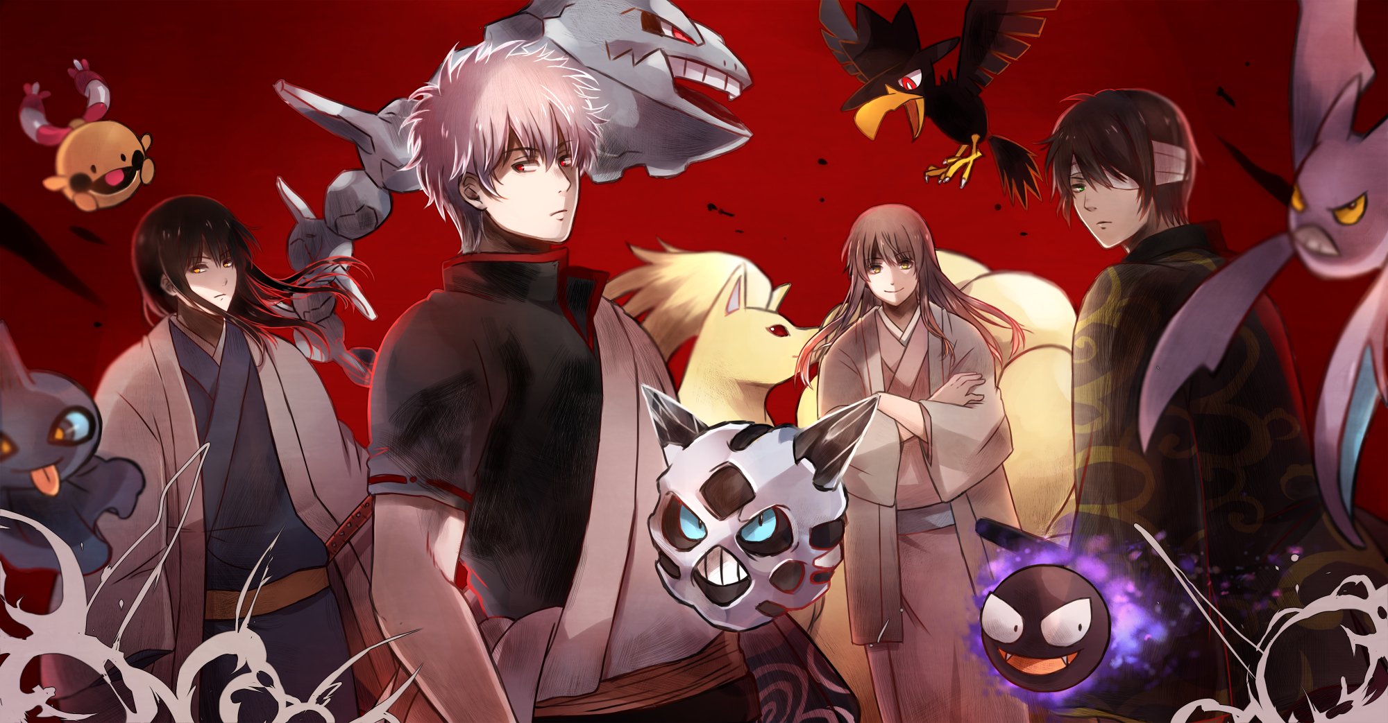 gin, Tama, Pokemon, Glalie, Ninetales, Sakata, Gintoki Wallpapers HD ...