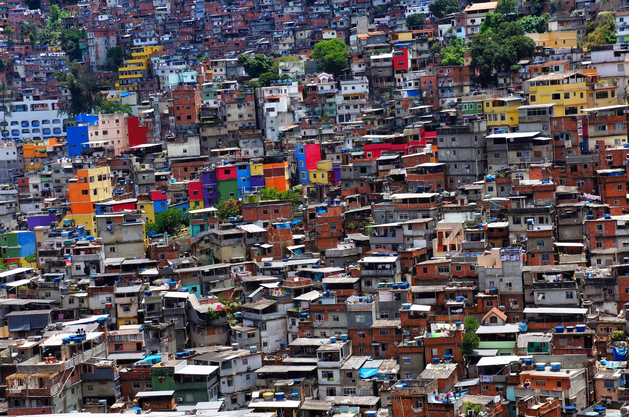 favela, Brazil, Rio, De, Janeiro, Slum, House, Architecture, City ...