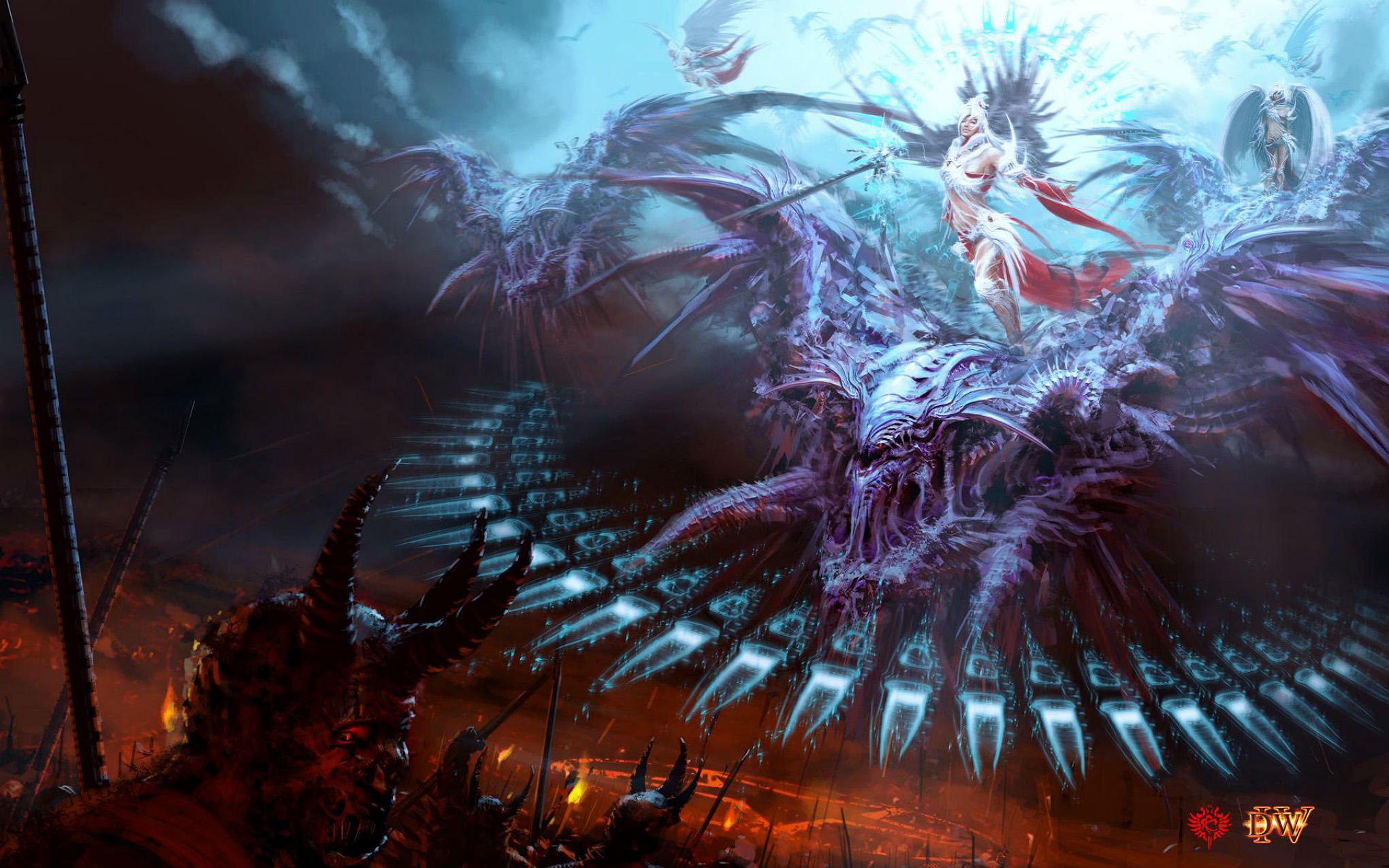 dominance, War, Fantasy, Artwork, Art, Magic, Perfect, Action, Fighting ...