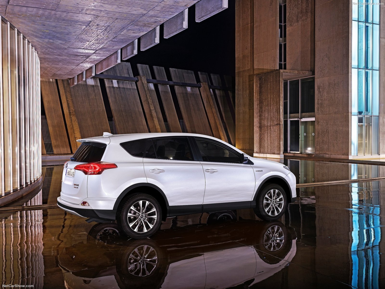 toyota, Rav4, Hybrid, Eu version, Cars, Suv, White, 2016 Wallpapers HD ...