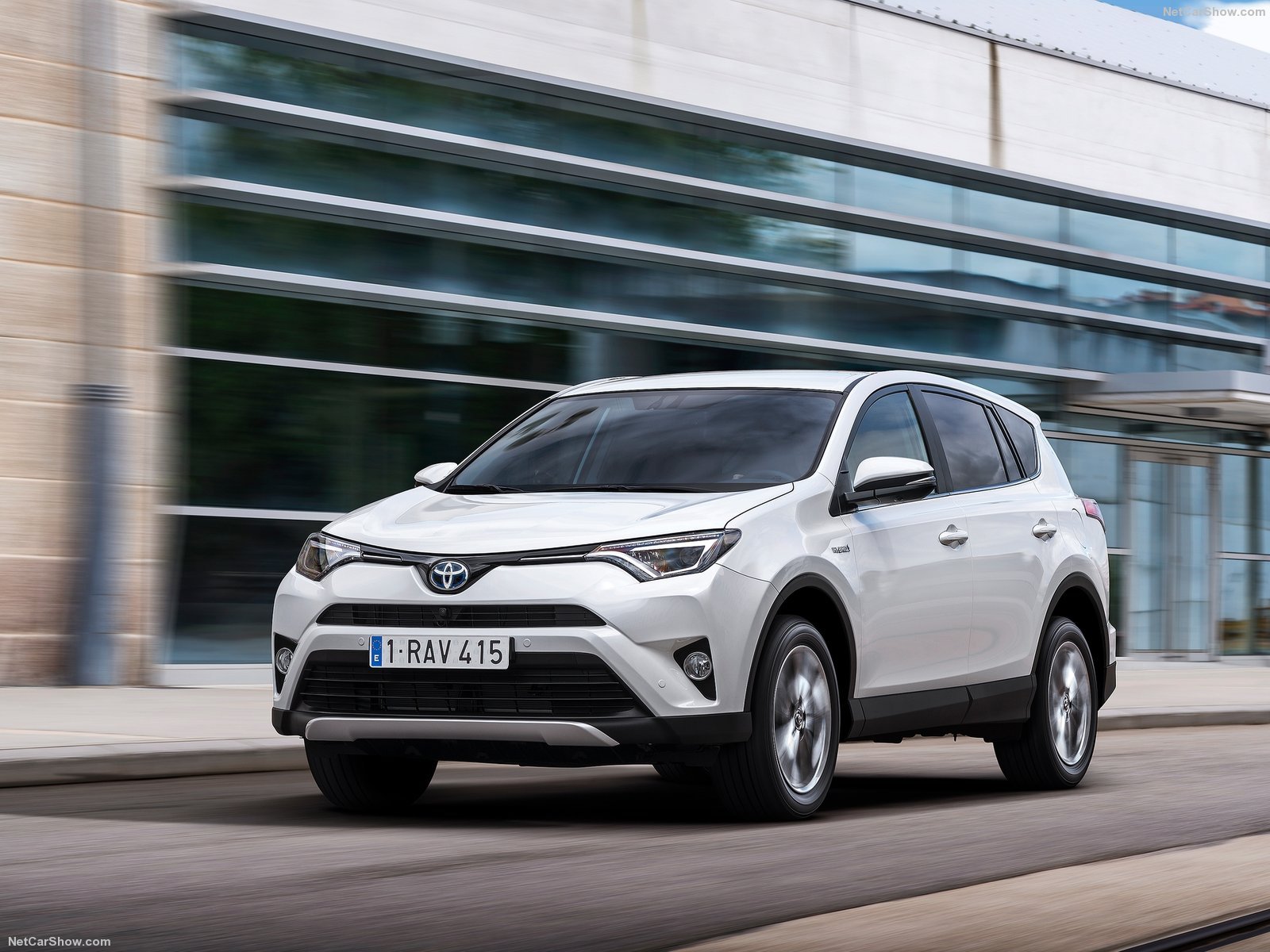 toyota, Rav4, Hybrid, Eu version, Cars, Suv, White, 2016 Wallpapers HD ...