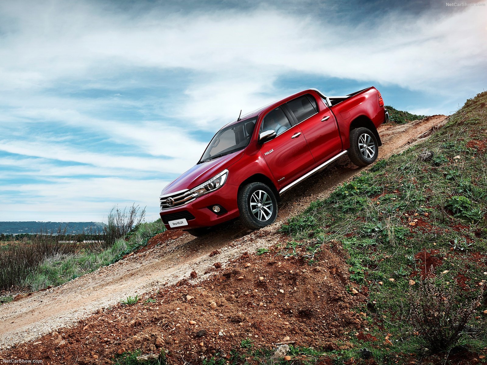 2016, 4x4, Red, Cars, Hilux, Pickup, Toyota Wallpapers HD / Desktop and ...