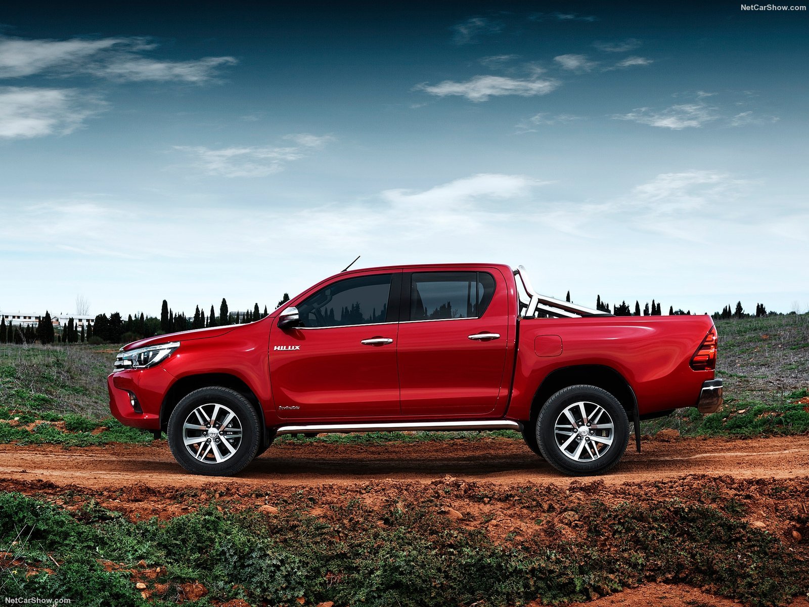 2016, 4x4, Red, Cars, Hilux, Pickup, Toyota Wallpapers HD / Desktop and ...