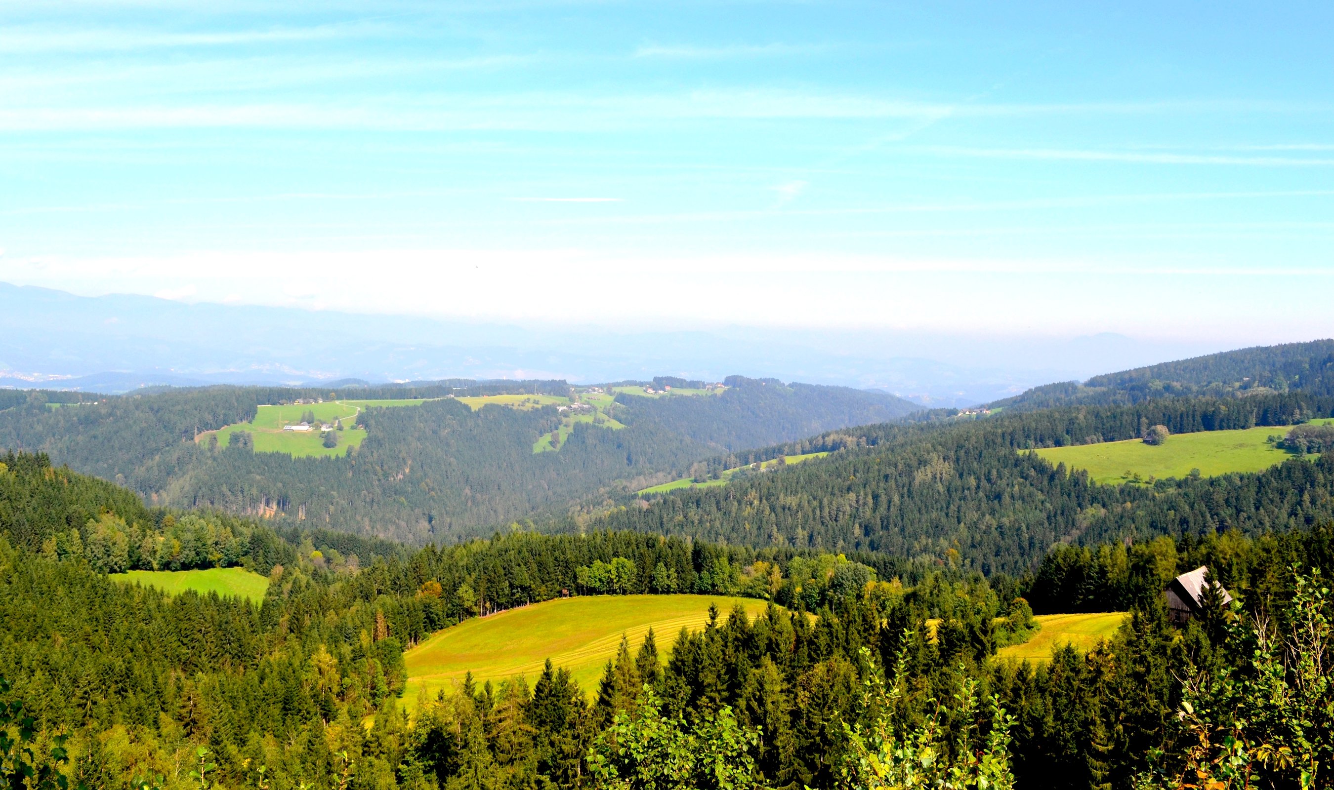 scenery, Austria, Forests, Grasslands, Sky, Nature Wallpapers HD ...