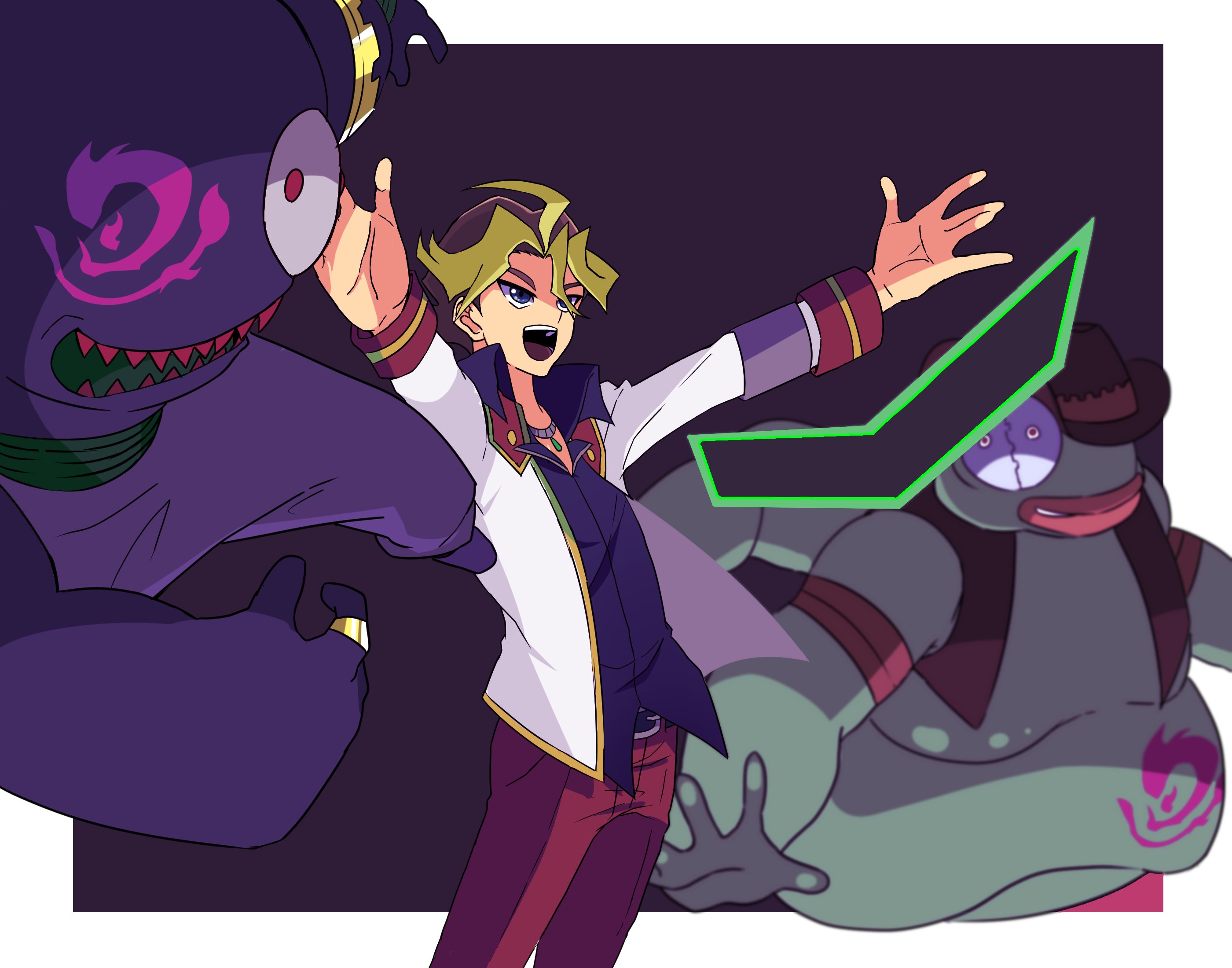 yu gi oh , Arc v, Yu gi oh , Underworld, Troupe, , Funky, Comedian ...